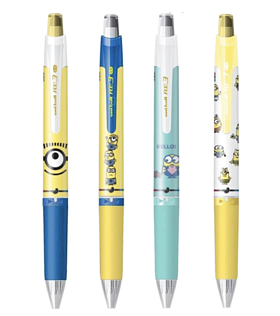 Uni Ball RE3 Minion擦擦筆 – 如虎文具